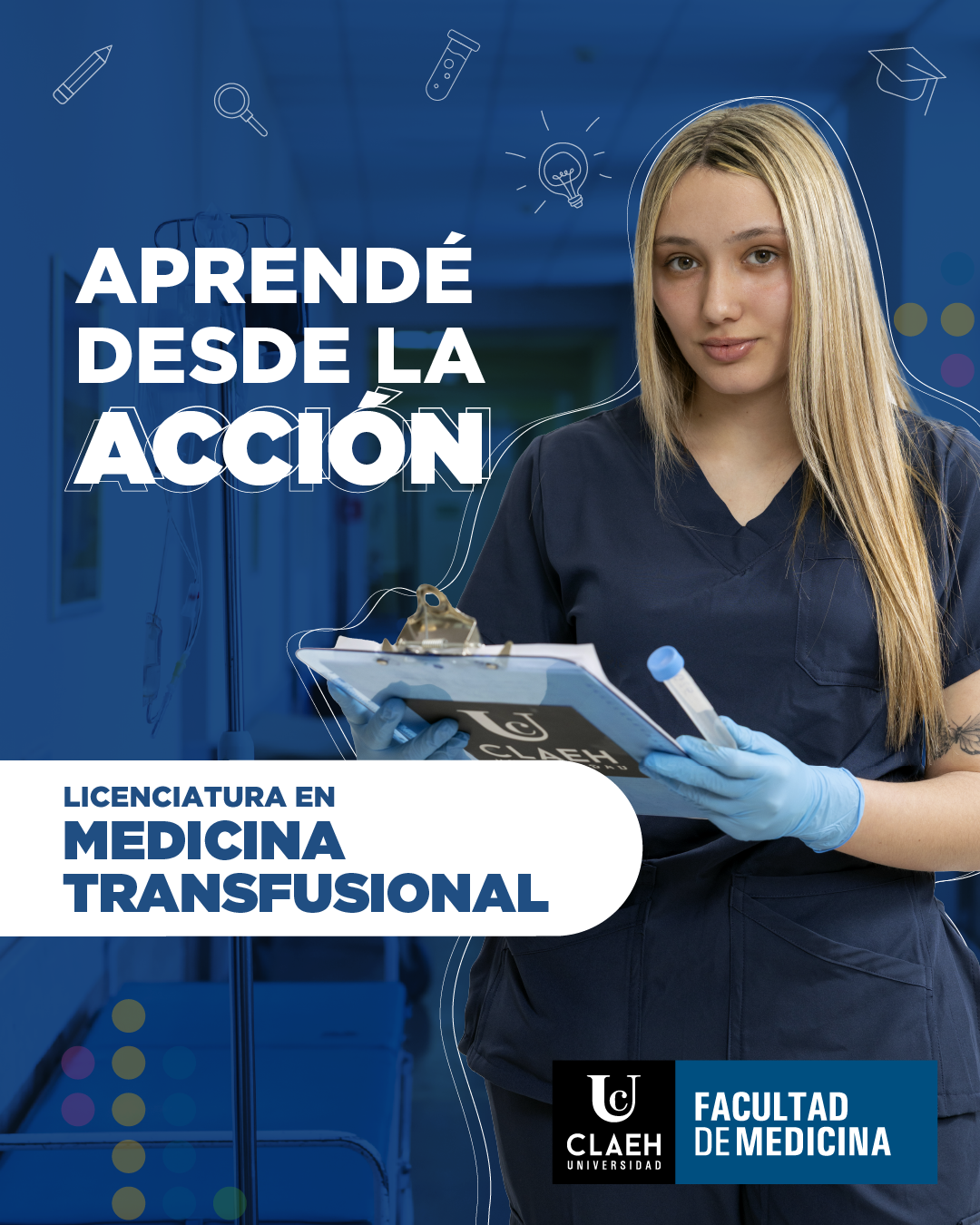 Licenciatura en Medicina Transfusional – Universidad CLAEH :: MEDICINA